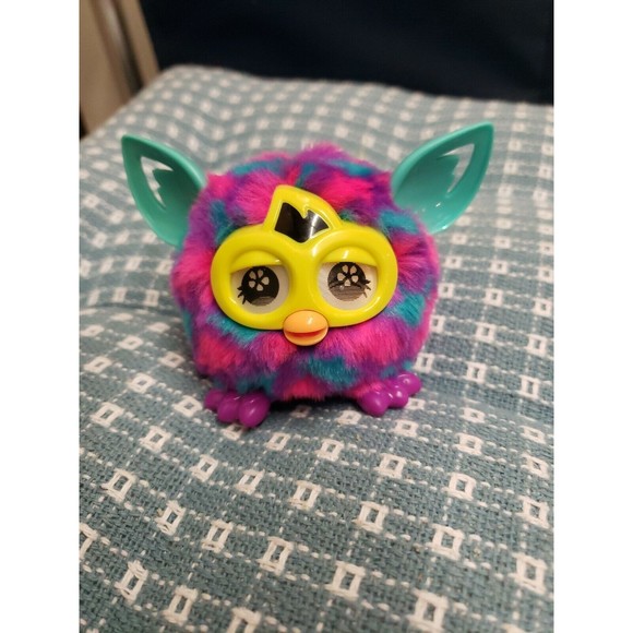 Toys | Vtg Mini Furby Interactive Pink Blue Purple | Poshmark